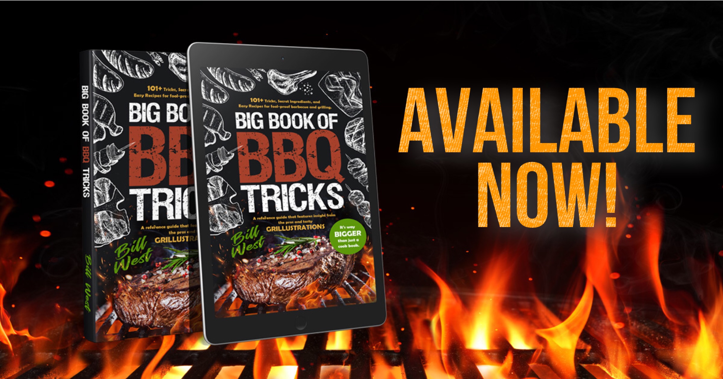 Big Book of BBQ Tricks OUT NOW! - Barbecue Tricks
